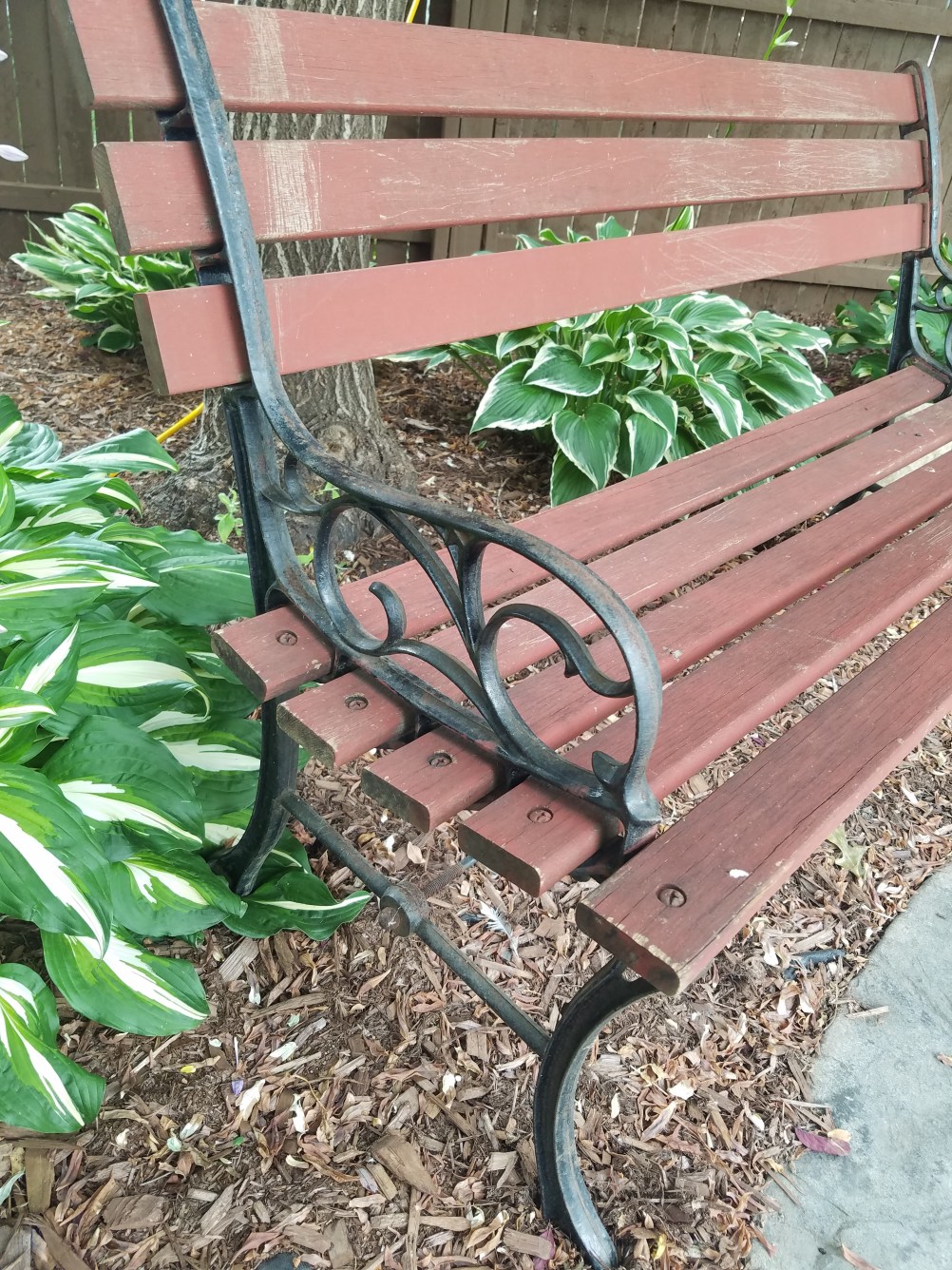 Bringing an old bench back to life