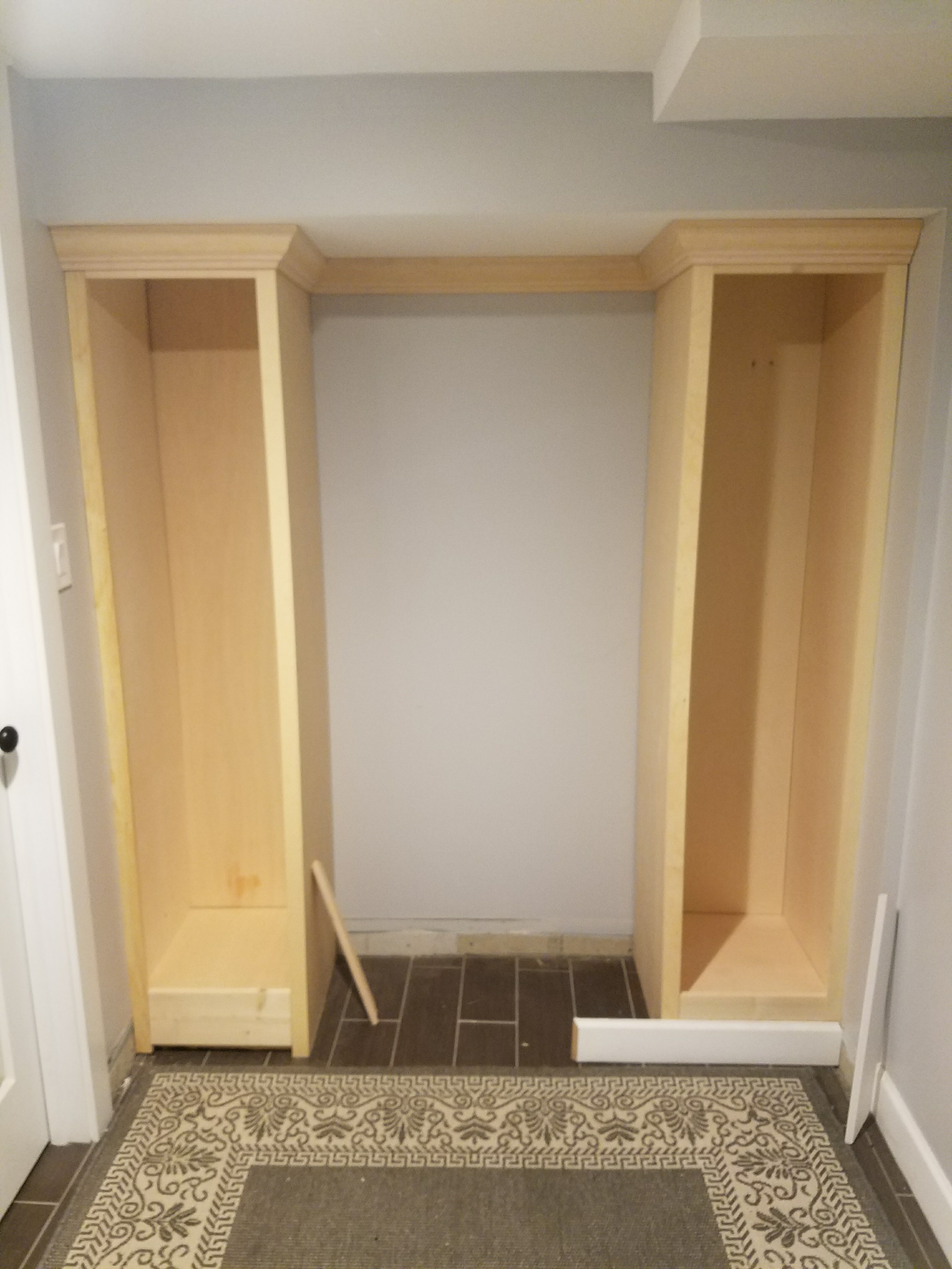 Building Mudroom Storage